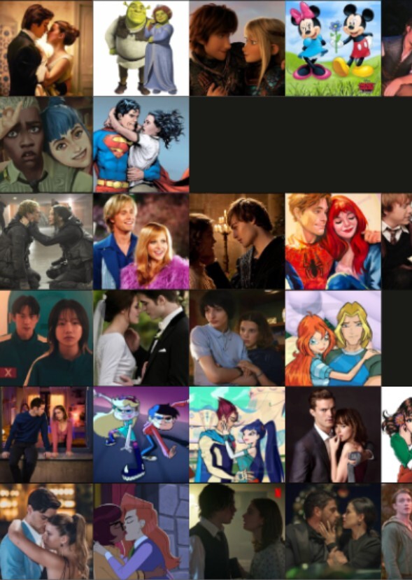 Tier list couples best and worst Fan Casting on myCast