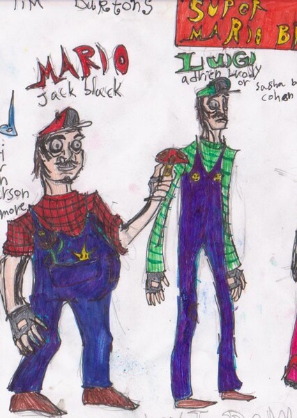 Tim Burton's Super Mario Bros. Fan Casting on myCast