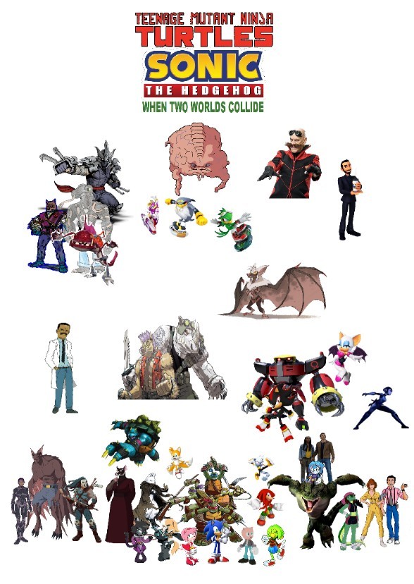 TMNT / Sonic: When Two Worlds Collide Fan Casting on myCast