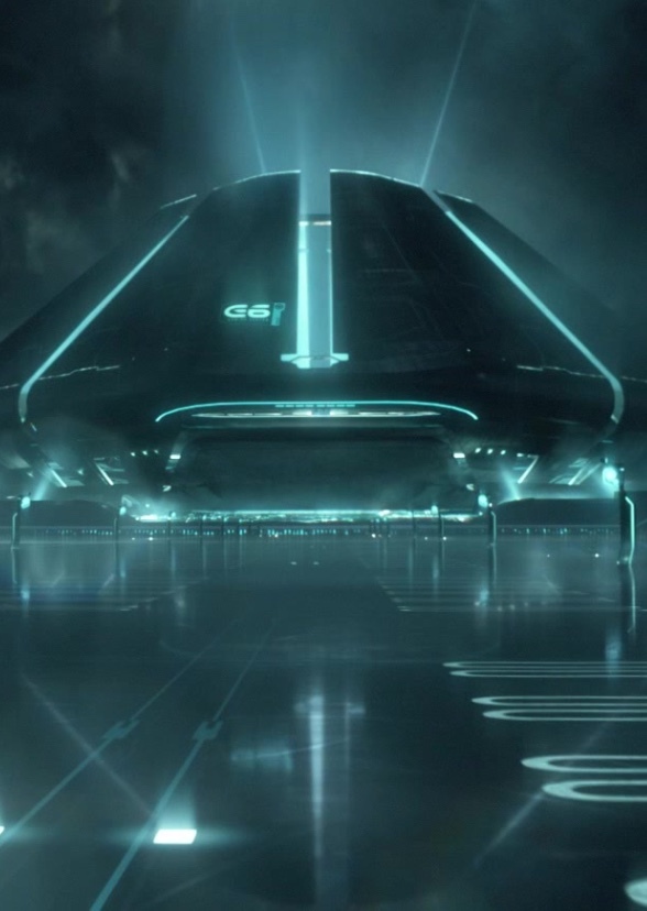 Tron Legacy City Wallpaper