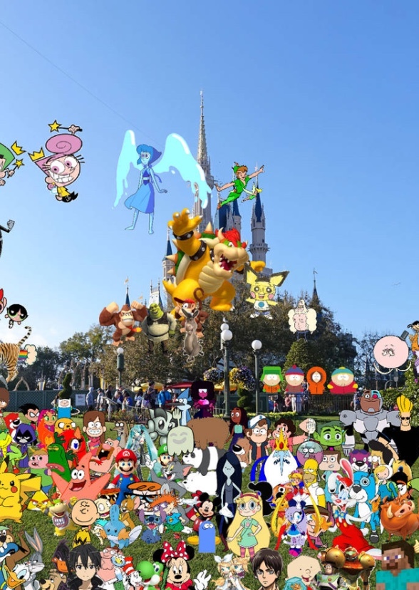 TroyMartin1000,OliviaHersom2 & Mycast Users and Toons go to Disneyland ...