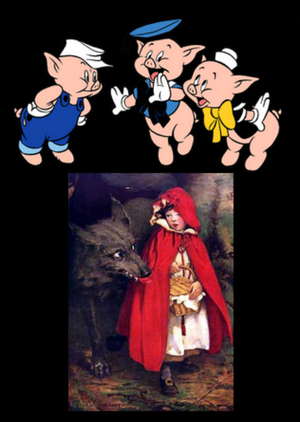 ULTIMATE CROSSOVER : 3 LITTLE PIGS, LITTLE RED RIDING HOOD Fan Casting ...