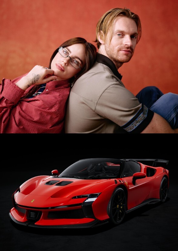 What If Billie And Finneas Killed In An Red Ferrari SF90 XX Spider Fan ...