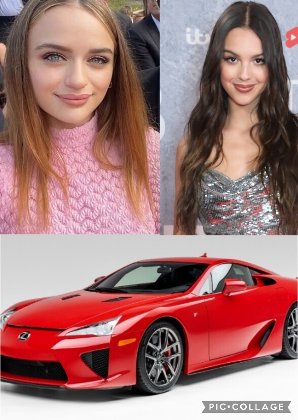 What If Joey King And Olivia Rodrigo Riding In Elizabeth's Lexus LFA Fan Casting on myCast