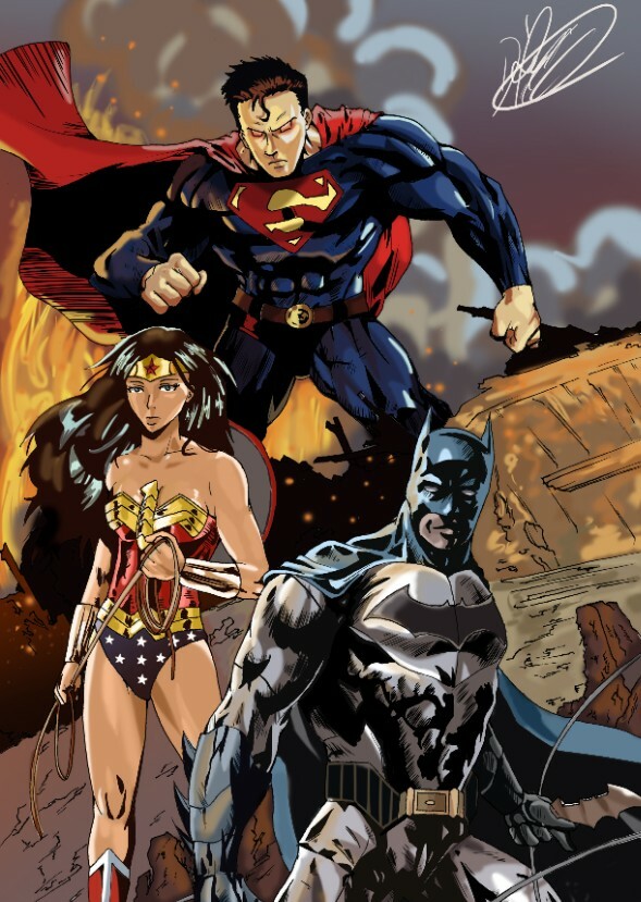 Who should be the trinity of the DCU Fan Casting on myCast