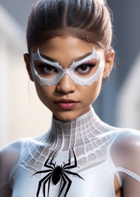 Zeyndya AS ghost spider kade animation style from Earth 610 Fan Casting ...